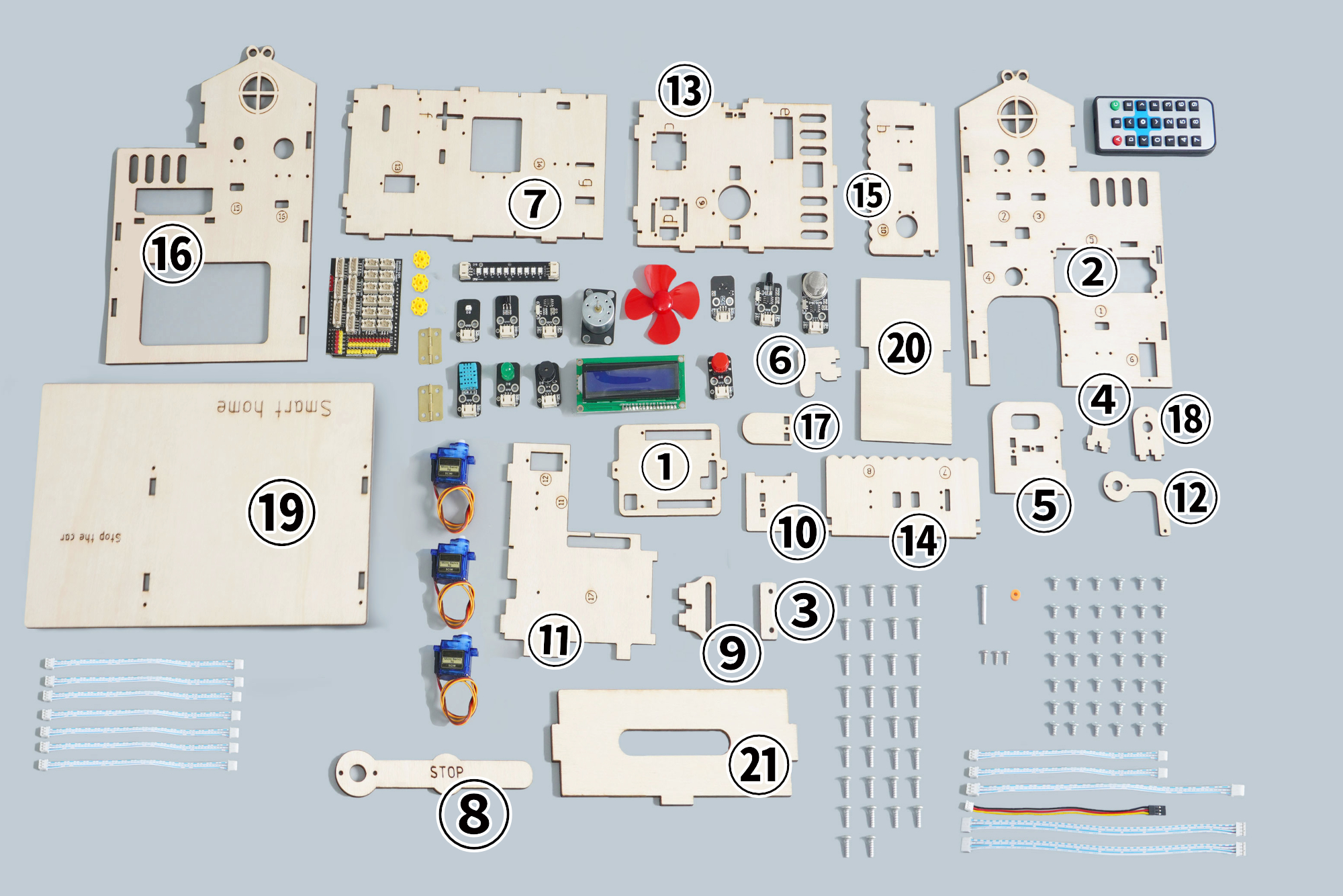 HS-E19Arduino智能家居